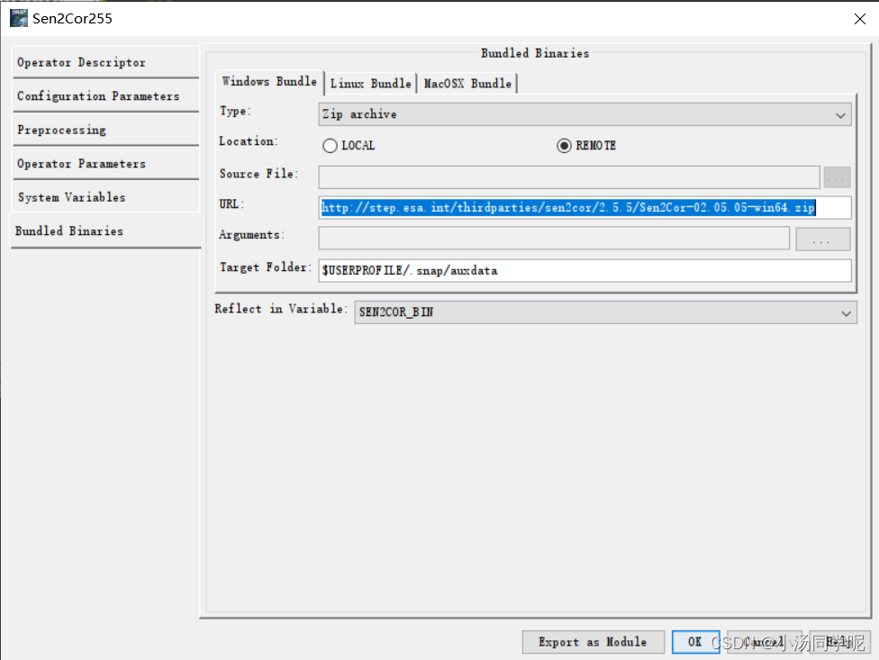SNAP大气校正插件：Before executing the tool,please correct the errors below：Path does not exist:_snap安装 ...