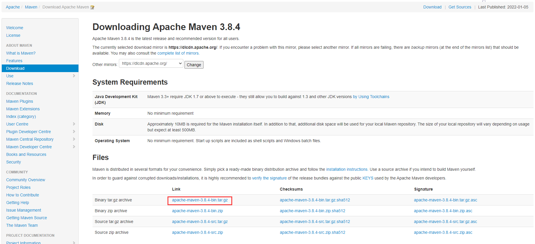 centos下安装配置maven_正在解析主机 dlcdn.apache.org (dlcdn.apache.org)... 151.-CSDN博客