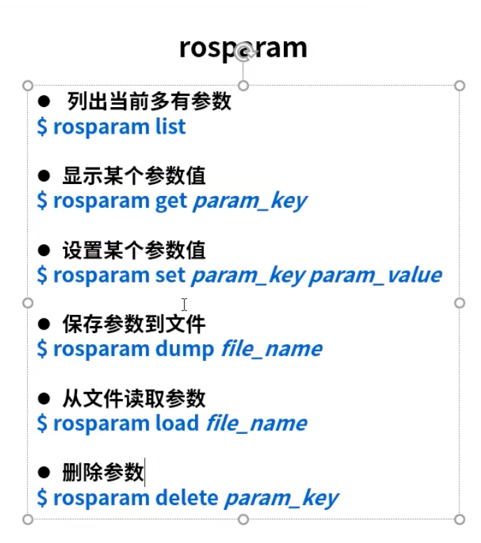 rosparam 使用以及写一个 参数服务器_ros param if-CSDN博客