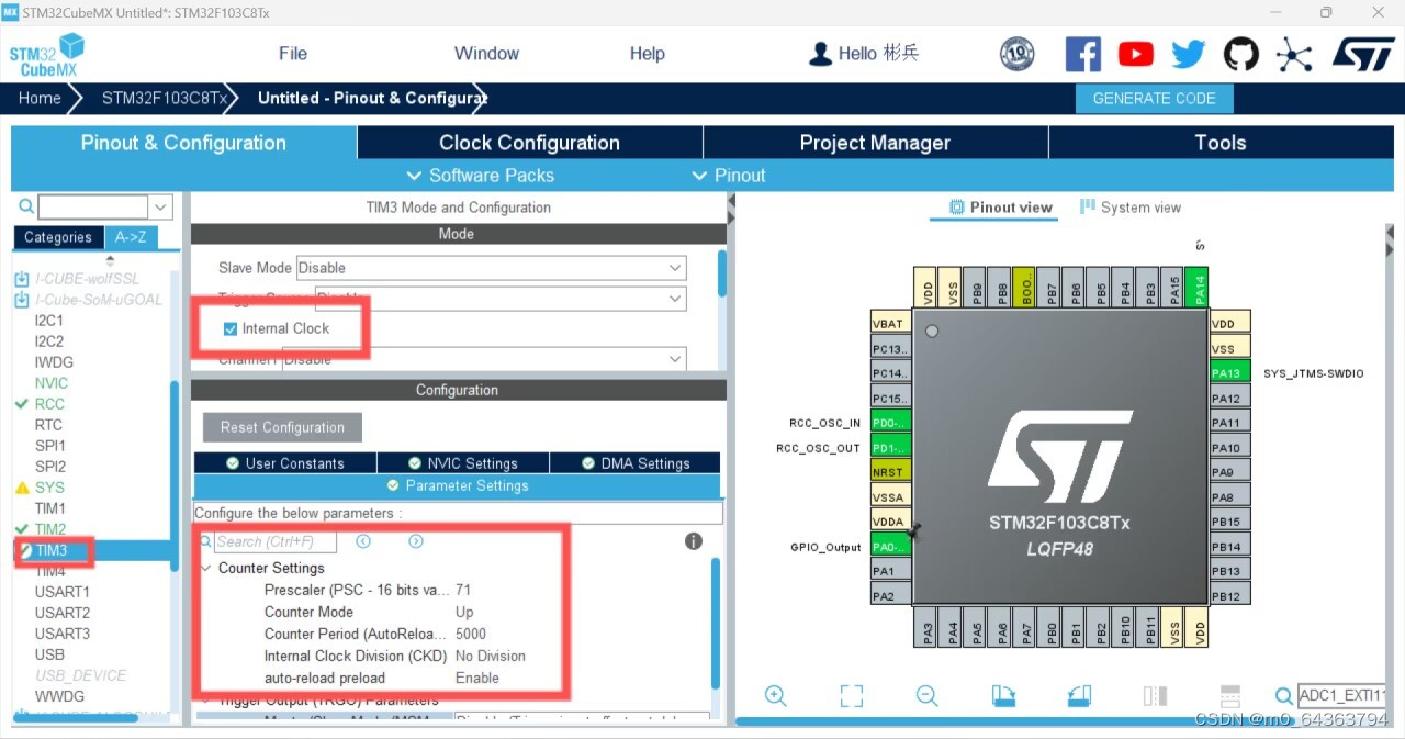 STM32定时器&PWM应用编程_stm32 pwm keil-CSDN博客