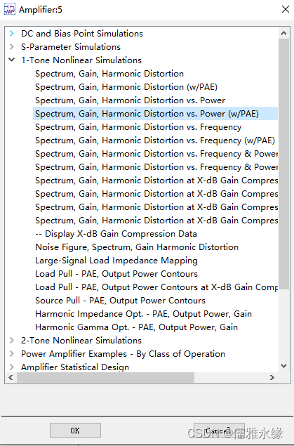 ADS仿真功率放大器实例学习笔记_放大器稳定性 ads-CSDN博客