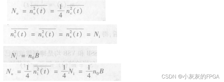 通信原理板块——线性调制系统(AM、DSB、SSB、VSB)的抗噪声性能_抗窄带噪声性能 db-CSDN博客