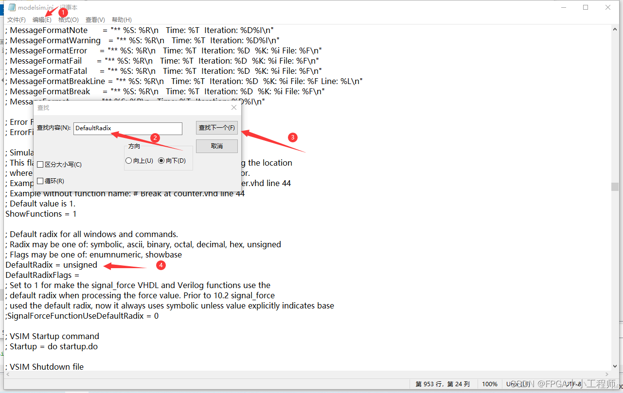 ModelSim取消仿真时的showbase_modelsim怎么退出仿真-CSDN博客