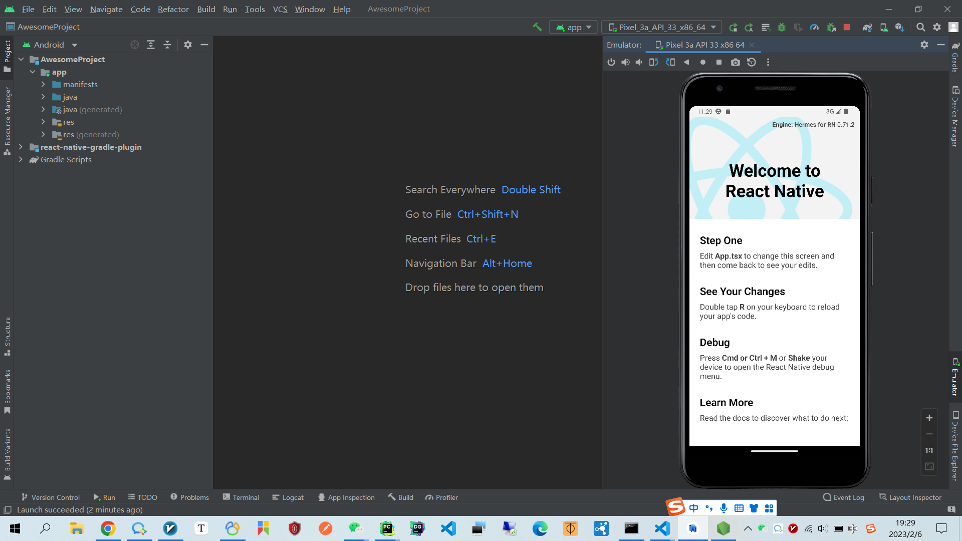 安卓模拟器中调试React Native，按ctrl+m不起作用的问题解决，android emulator ctrl m not working_安卓项目手机投屏到电脑上想要debug的时候 ...
