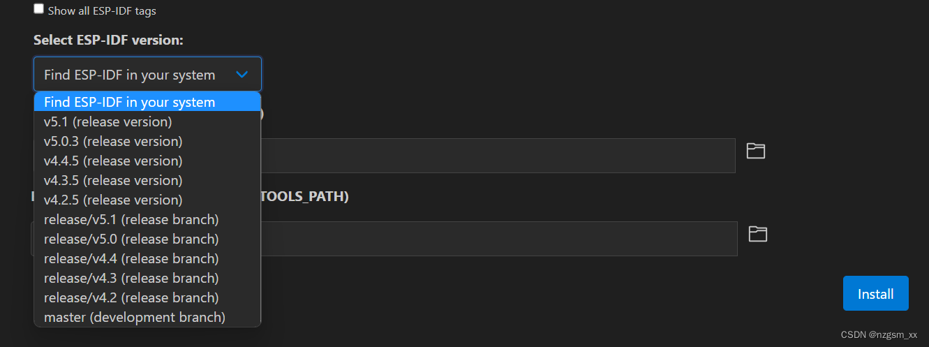 Vscode安装Esp32-idf教程 一键下载_esp-idf 下载-CSDN博客