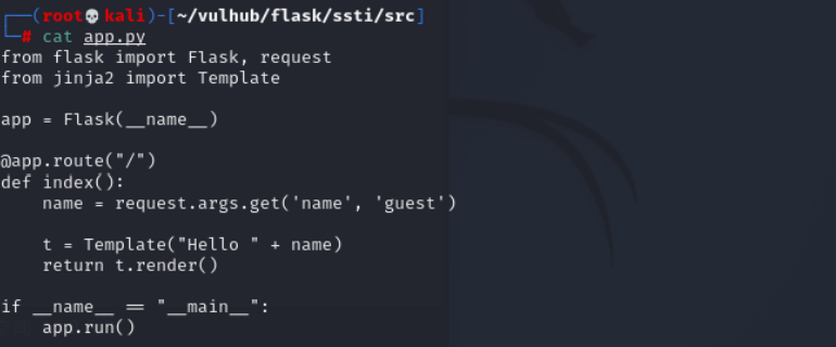 Flask服务端模板(Jinja2)注入漏洞(SSTI)复现_flask ssti漏洞复现-CSDN博客