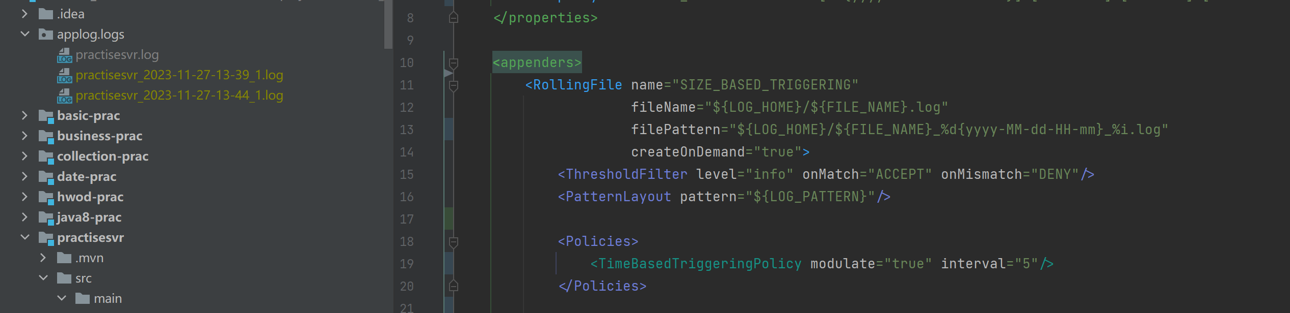 Log4j2的RollingFileAppender详解-CSDN博客