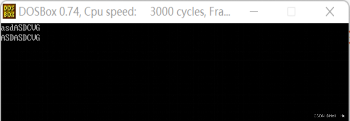 汇编语言（Assembly Language）习题：键盘输入一个字符串，试将其中的小写字母转换为大写字母，其它字符保持不变。_汇编语言给出菜单 ...