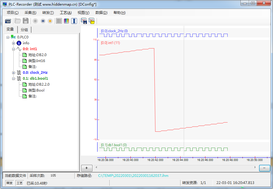 PLC-Recorder对于西门子优化块进行数据采集（录波）的折中方法_plc如何从优化的块里复制数据-CSDN博客