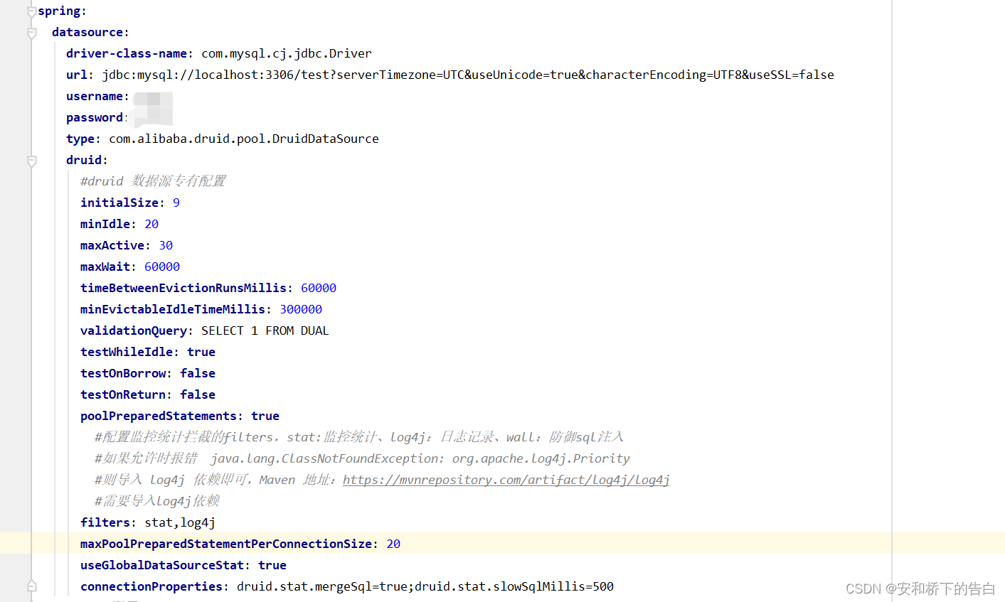 Springboot整合druid踩坑记录 Druid Spring Boot Starter版本1 2 20 不起作用 Csdn博客
