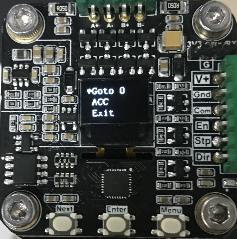 MKS SERVO42C 闭环步进电机 使用说明 V1.1（二）菜单介绍及控制_reverse lookup error-CSDN博客