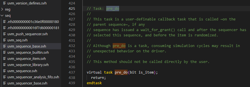 【UVM源码】sequence机制使用方法和源代码解析_uvm sequence源码-CSDN博客