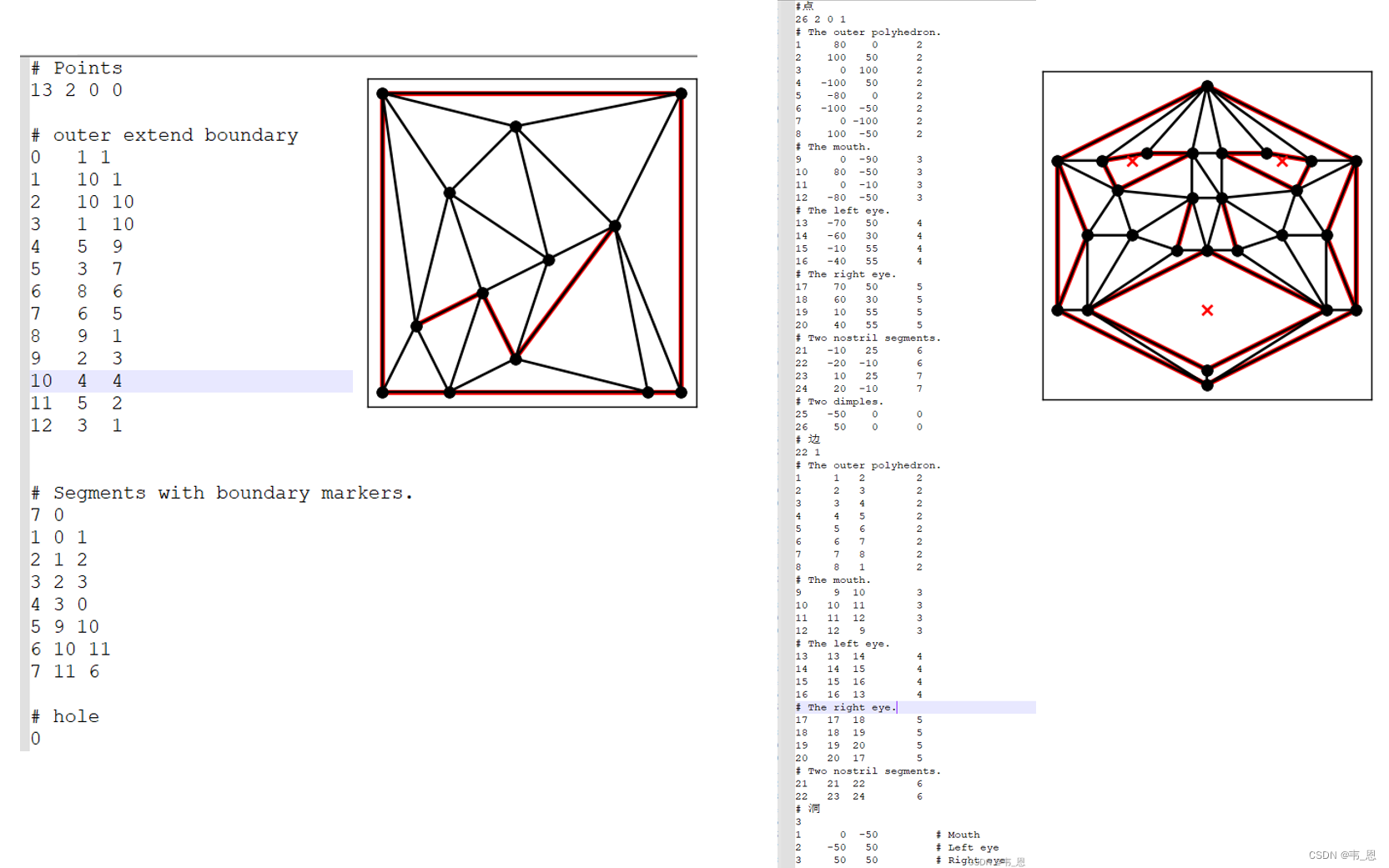【保姆级教程】三角网生成库---triangle快速入门及使用说明（再不会就说不过去了啊兄弟）_triangle库-CSDN博客