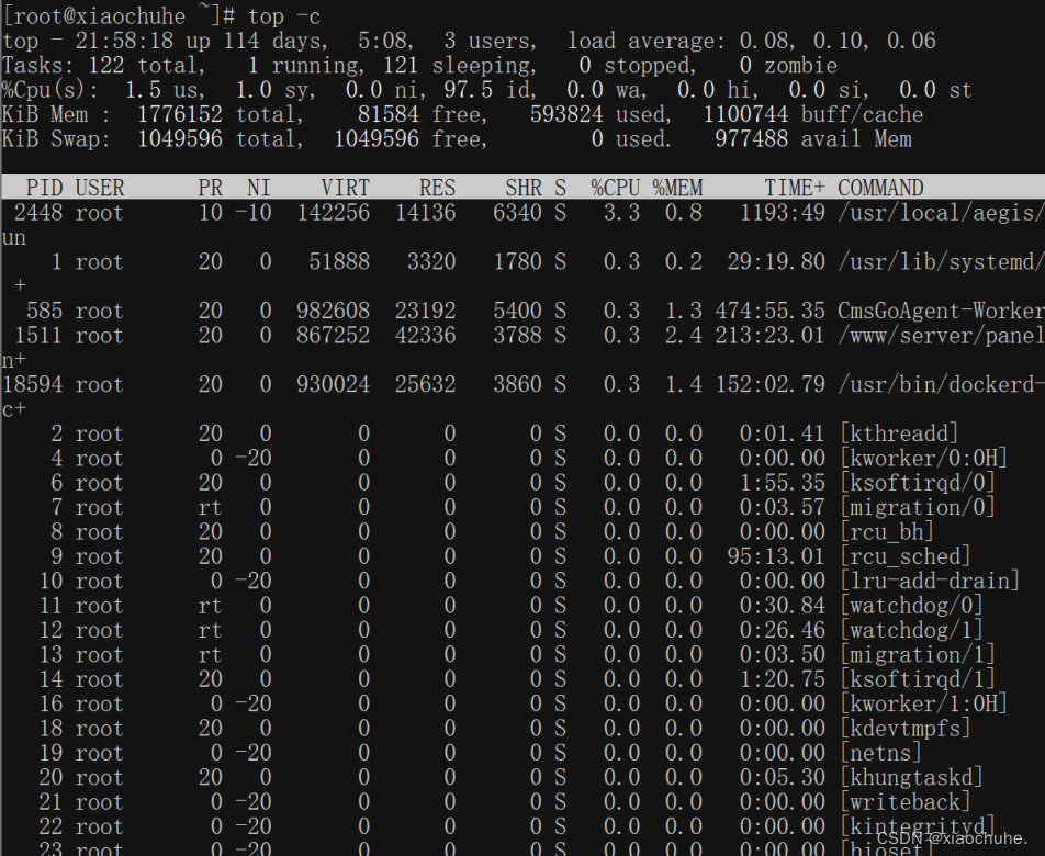 Linux进程常用命令_linux进程命令-CSDN博客
