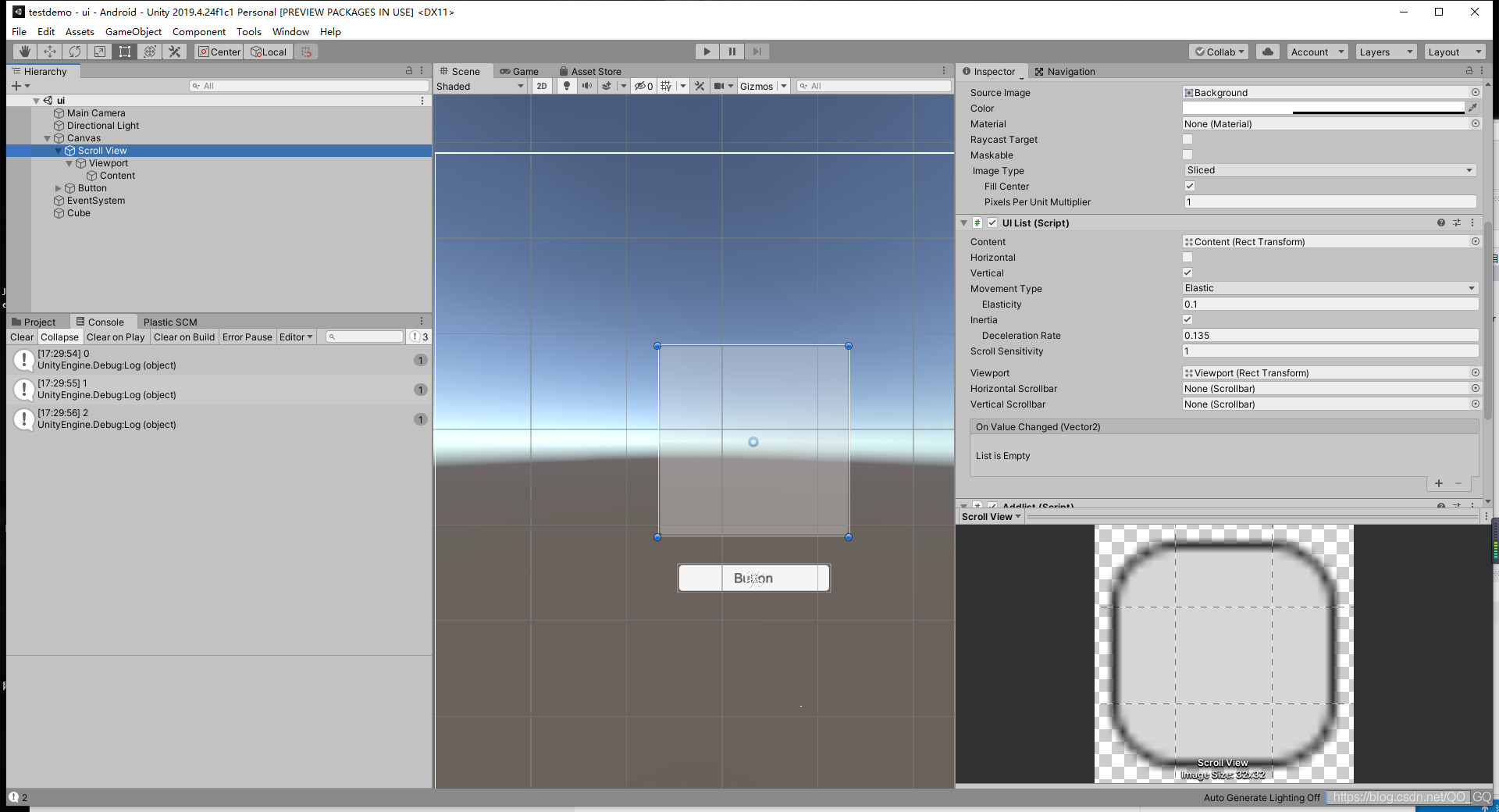 UGUI自定义ListView列表组件（虚拟列表）_ugui list-CSDN博客