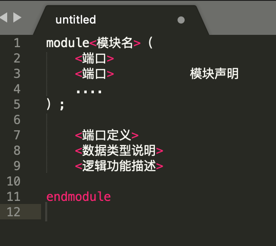 Verilog语言基础1verilog 头文件 Csdn博客 