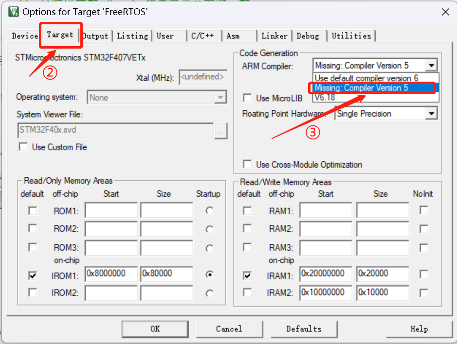 MDK 5.37 error: unknown register name ‘control‘ 和 Error: C9932E: Cannot obtain license for ...