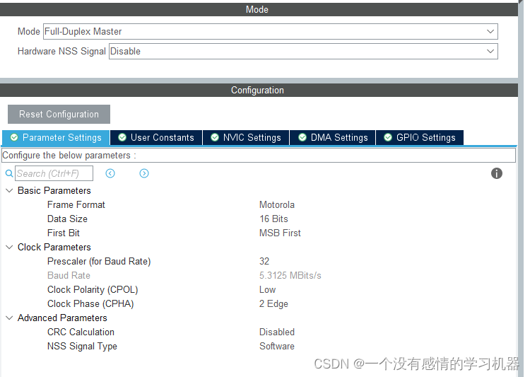 As5047p Stm32cubemx Spi Hal库 程序开发 Csdn博客