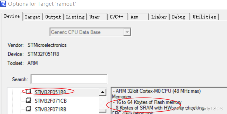 STM32（在F051上调试通过）配置从SDRAM上启动_stm32f051 启动-CSDN博客