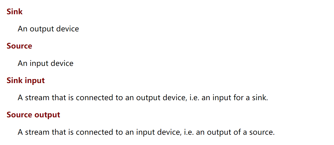 pulseaudio,source, source output, sink sink input_pulseaudiox sinkinput-CSDN博客
