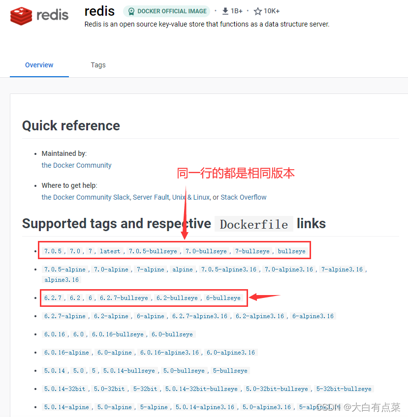Docker安装最新稳定版Redis7（redis-7.0.5）（参考官方文档）_redis最新稳定版本-CSDN博客