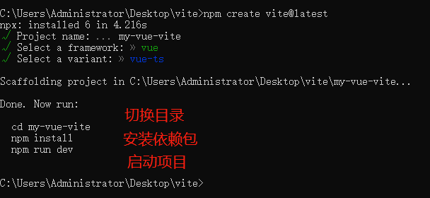 手把手搭建vue3项目（一） 使用vite搭建项目vue3 Vite项目搭建 Csdn博客 5497