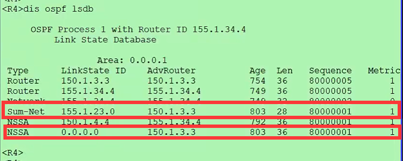【OSPF的7类LSA（nssa）】路由优化之一（特殊区域）_nssa区域允许几类lsa-CSDN博客