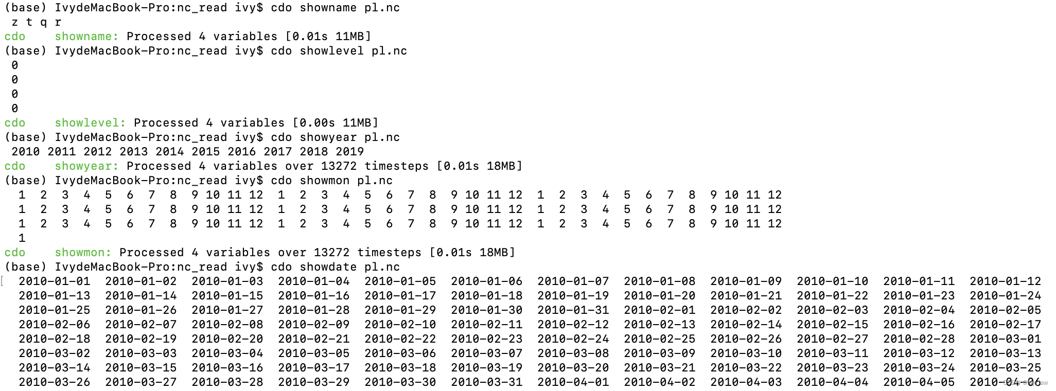 CDO基础操作（一）：用CDO进行数据查询_cdo查看变量名-CSDN博客