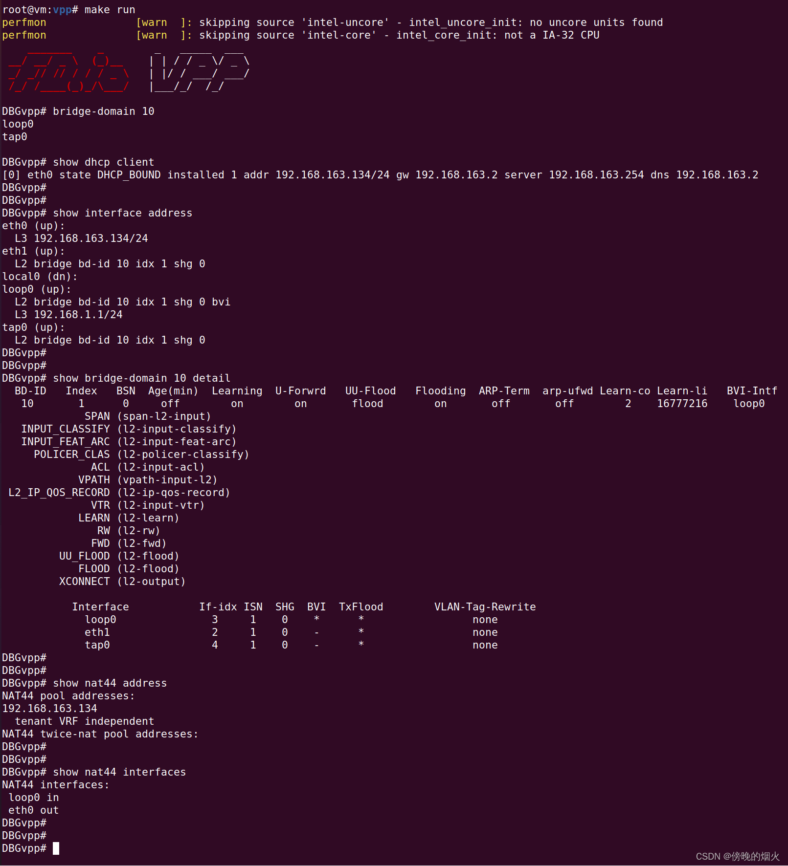 VPP 模拟家用路由器WAN 和LAN，实现上网 -- DHCP server_基于vpp路由器开发-CSDN博客