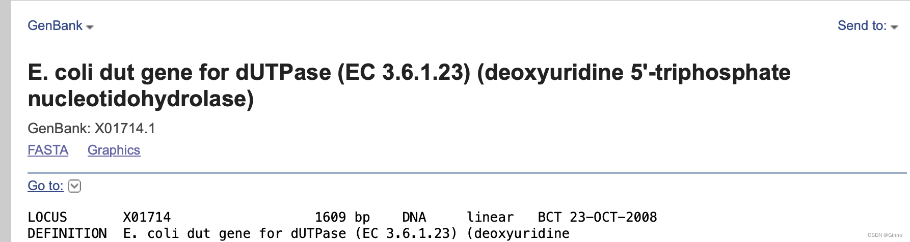 【生物信息学学习】第一天：生物数据库使用_知道locus如何搜序列-CSDN博客