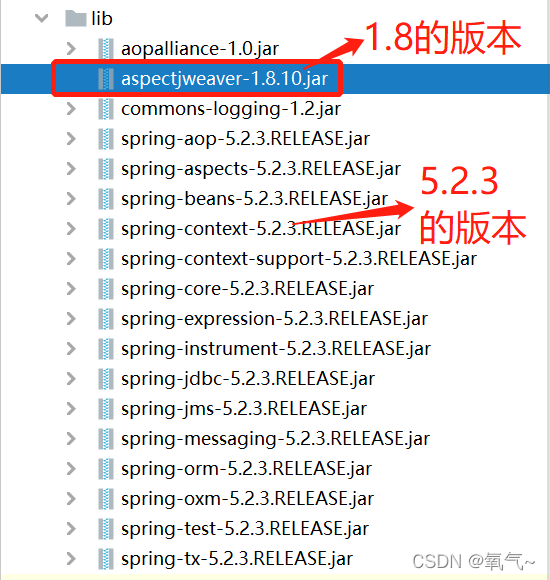 Spring中注解版本不兼容出现的异常 Aspectj Org Aspectj Lang Annotation Pointcut Csdn博客