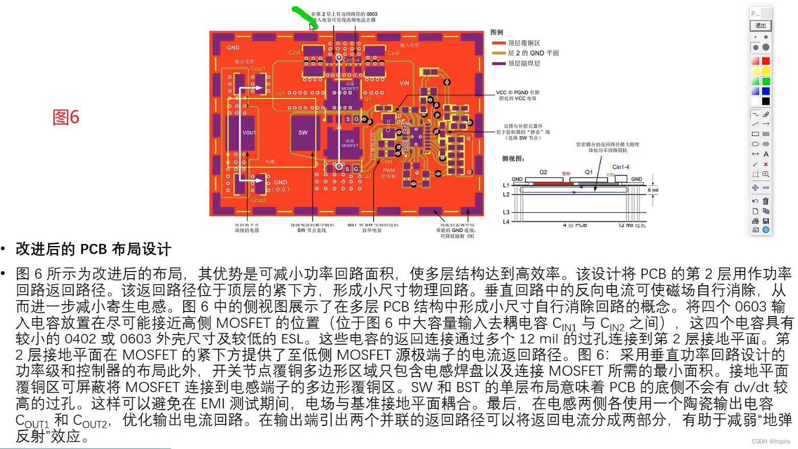 同步开关电源降低EMI布局 dv/dt di/dt_eg1162-CSDN博客