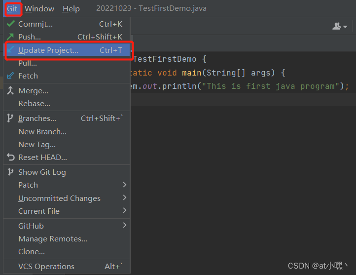 GIT和Gitee结合IDEA的使用_gitee 为什么不能自动识别idea-CSDN博客