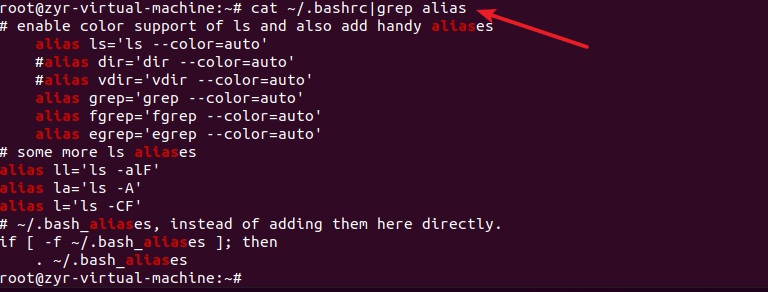 LINUX留后门--教程（七）—— alias 后门_alias ls='ls --color=auto-CSDN博客