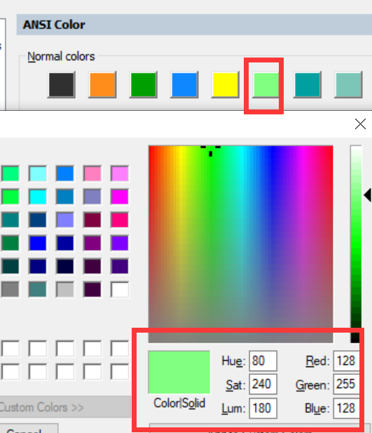 最新 SecureCRT 字体背景颜色更改 (自己记录)_crt如何设置字体七彩颜色-CSDN博客