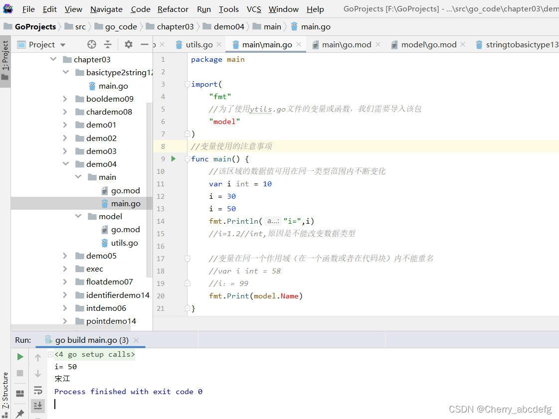 Goland中导入包标红但是能用解决办法_goland文件名红色-CSDN博客