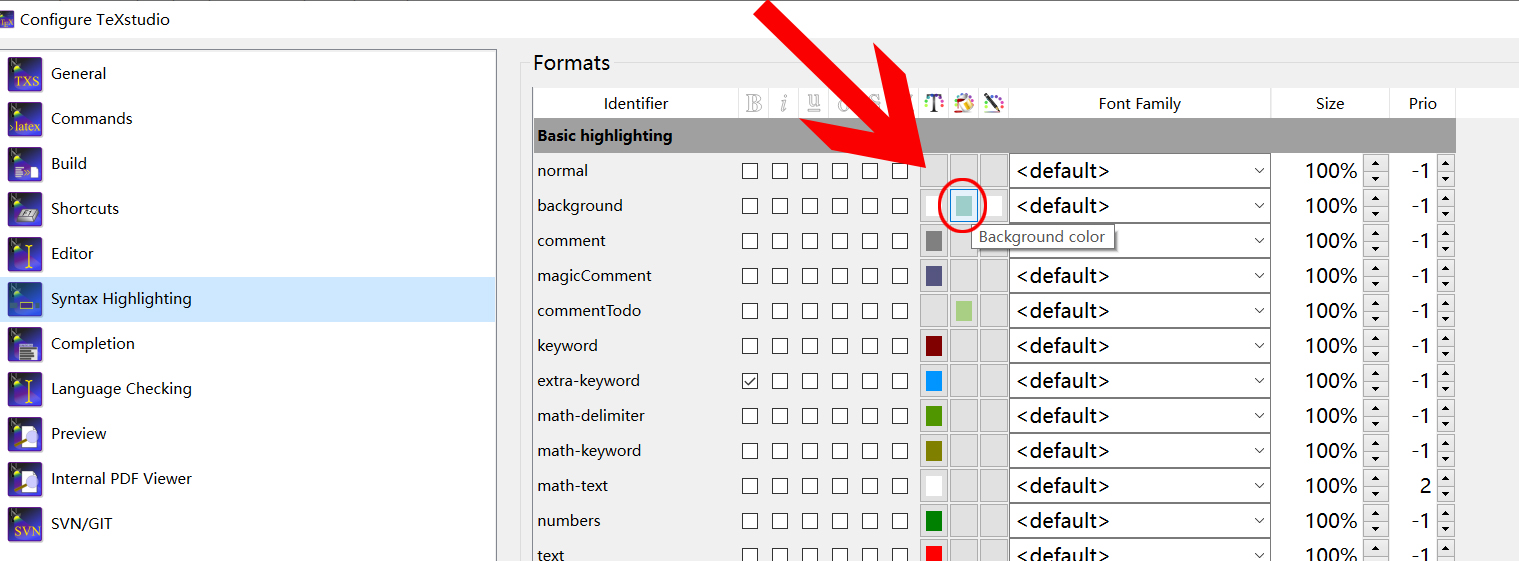 简单配置Texstudio 背景色_texstuio背景颜色-CSDN博客
