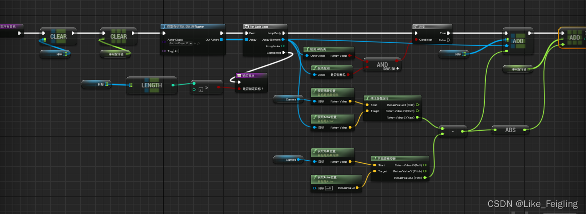 UE4 RPG游戏player制作笔记——锁定目标_ue4摄像机锁定-CSDN博客