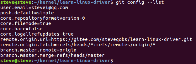 在ubuntu完成一套git操作，克隆gitee项目到本地，提交修改，推送git push。_ubuntu克隆github仓库到本地-CSDN博客