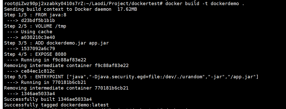 Ali Cloud Docker runs SpringBoot project notes - Programmer Sought