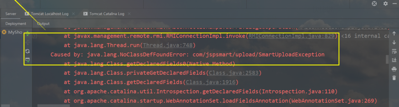 java.lang.NoClassDefFoundError: com/jspsmart/upload/SmartUploadException_java: 程序包com.jspsmart ...
