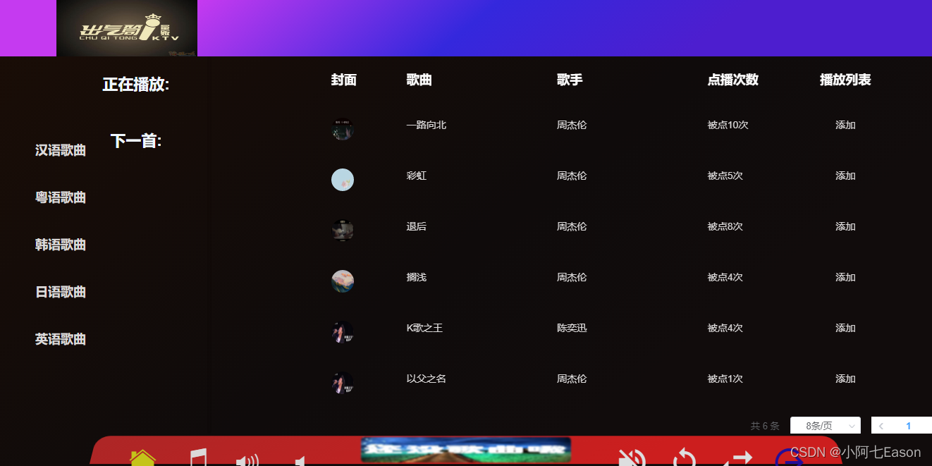 ktv点歌系统 Vue +Express+ Mongodb_开源ktv点歌系统-CSDN博客