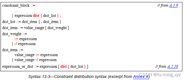 SystemVerilog的随机约束（Random constraints）_systemverilog随机约束-CSDN博客