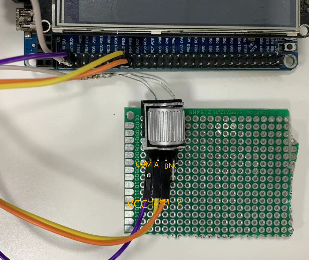 Evqwgd001 Dial Encoder Hardware Connection And Stm32f103zet6 Software Test Programmer Sought