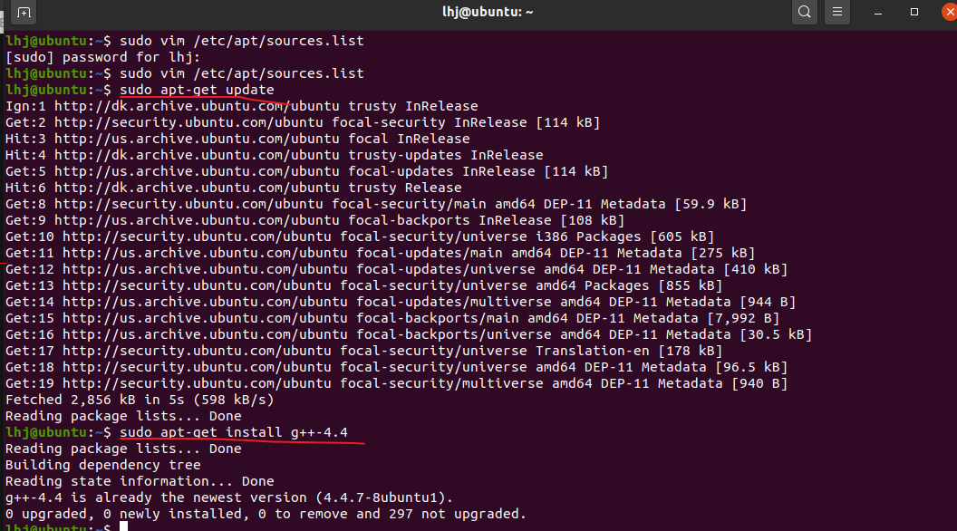 ubuntu20.4 降低gcc版本，解决rep movsb byte ptr es_ubuntu2004 gcc版本-CSDN博客