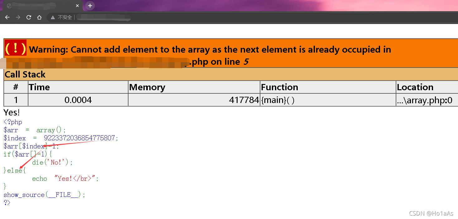 『ctf Tricks』php 数组整型溢出php Array Ctf Csdn博客
