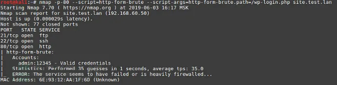 网络安全工具篇之Nmap中一些常用的脚本_nmap --script=ssh-brute.nse 192.168.88.100 -p 22-CSDN博客