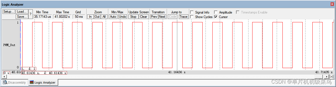利用51单片机定时器模拟输出PWM波_51单片机定时器输出pwm波-CSDN博客
