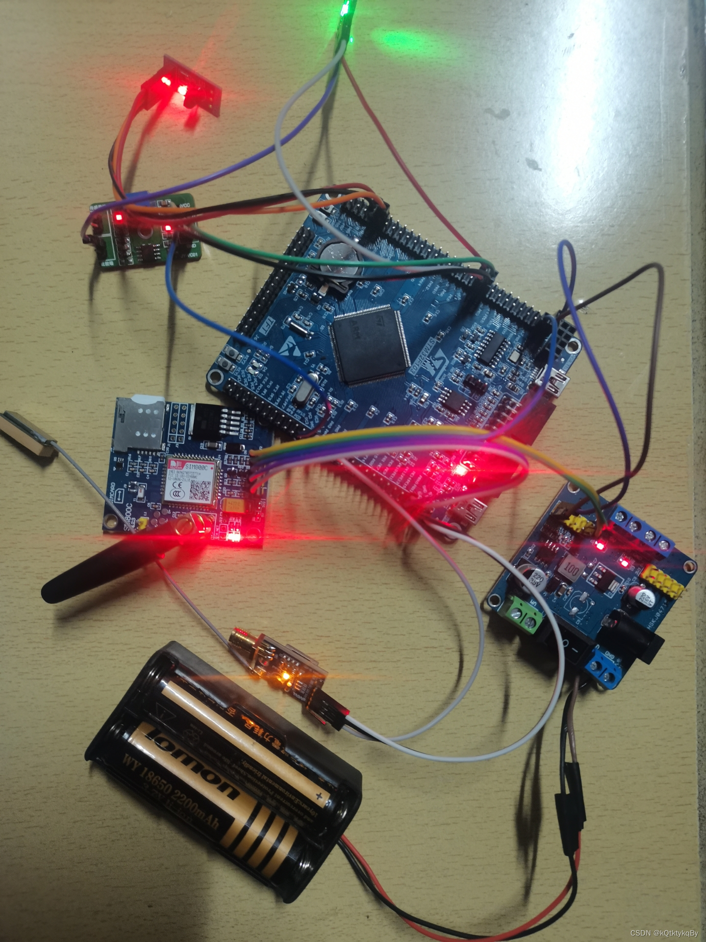 基于stm32的通信系统，sim800c与服务器通信，无线通信监测，远程定位 Csdn博客