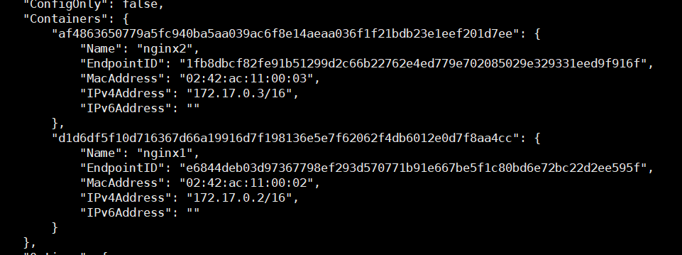 Docker学习006 Docker网络 Bridge模式分配容器ip实现容器ping通 Docker Network Inspect Bridge Csdn博客